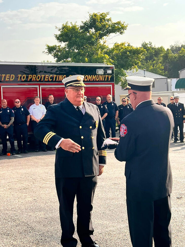 Fire Marshal Mark Morrison Retires - O'Fallon Fire